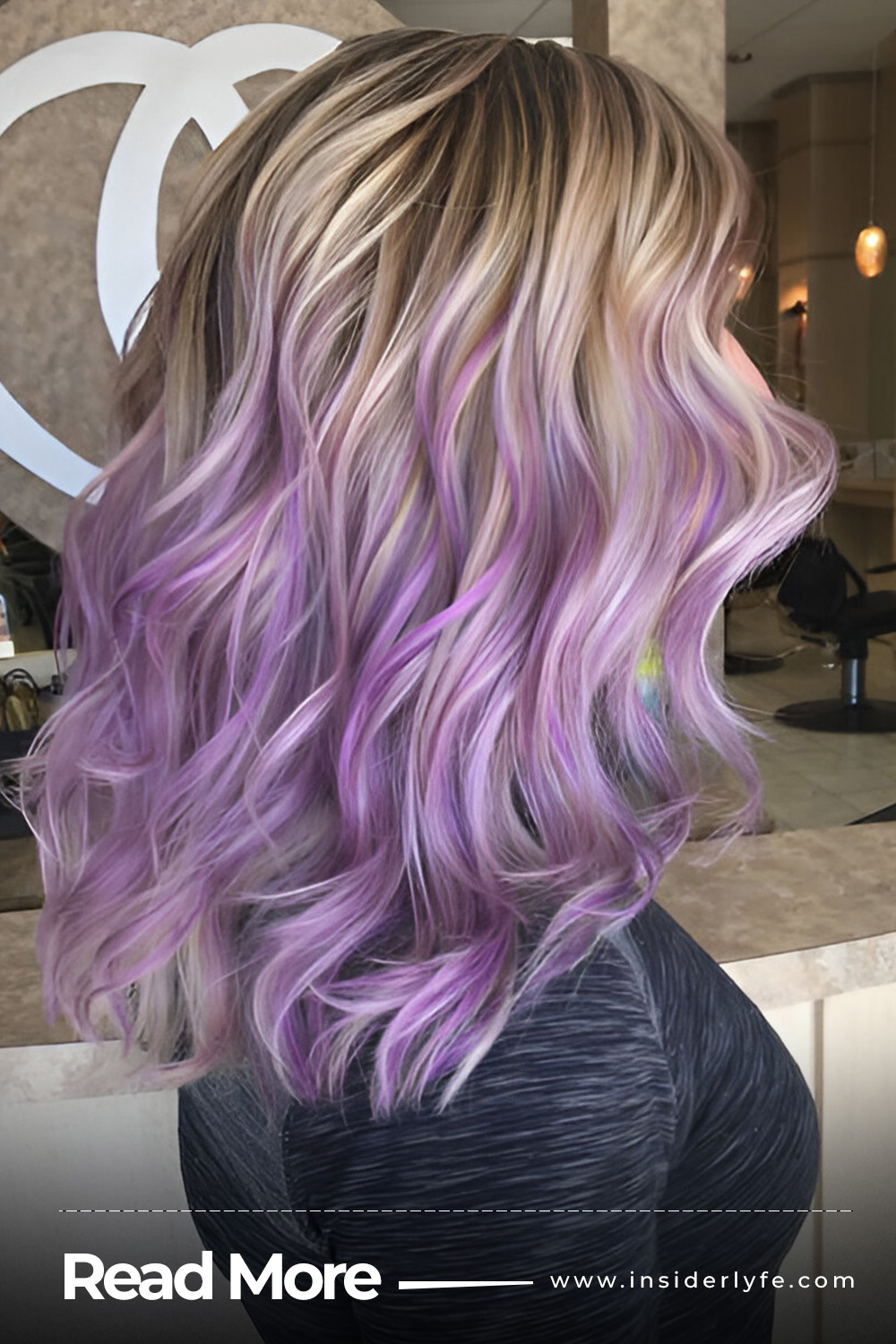 25 Gorgeous Purple Highlights That Complement Any Hair Shade