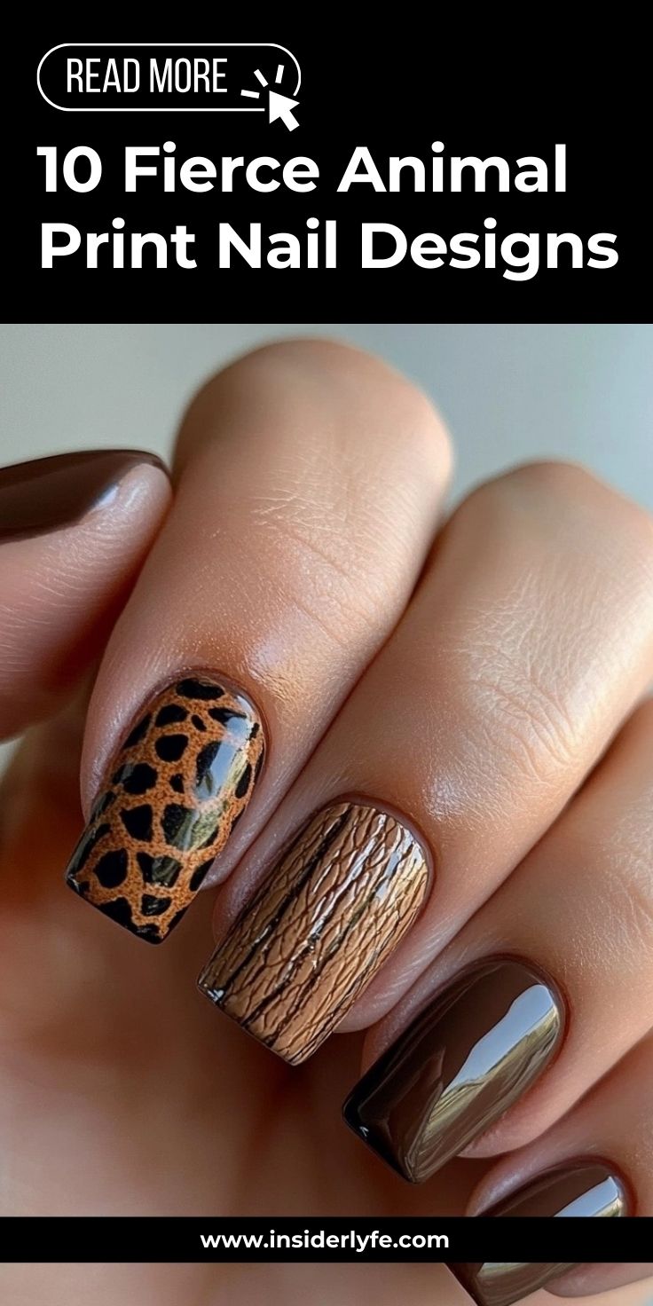 10 Fierce Animal Print Nail Designs That Will Make You Stand Out