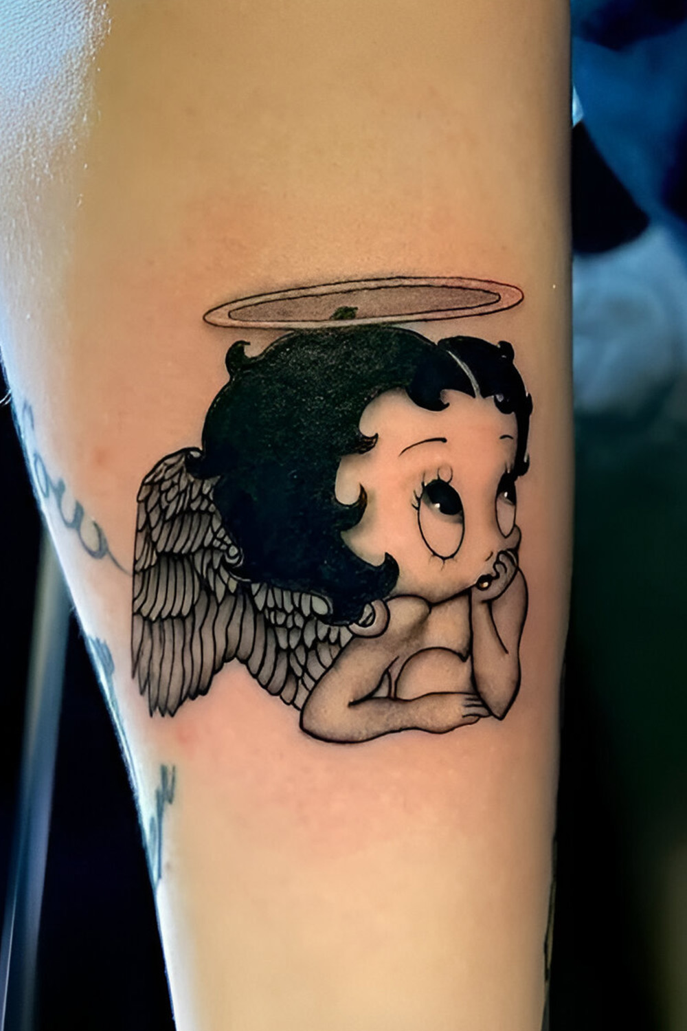 24 Iconic Betty Boop Tattoo Designs for a Touch of Vintage Class