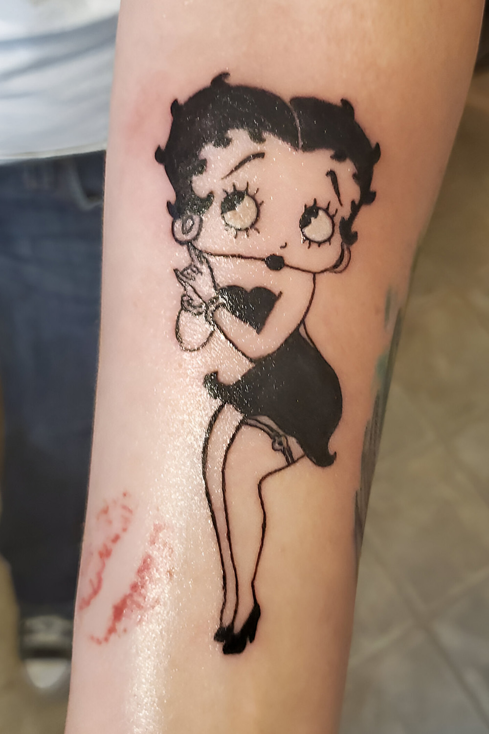 24 Iconic Betty Boop Tattoo Designs for a Touch of Vintage Class