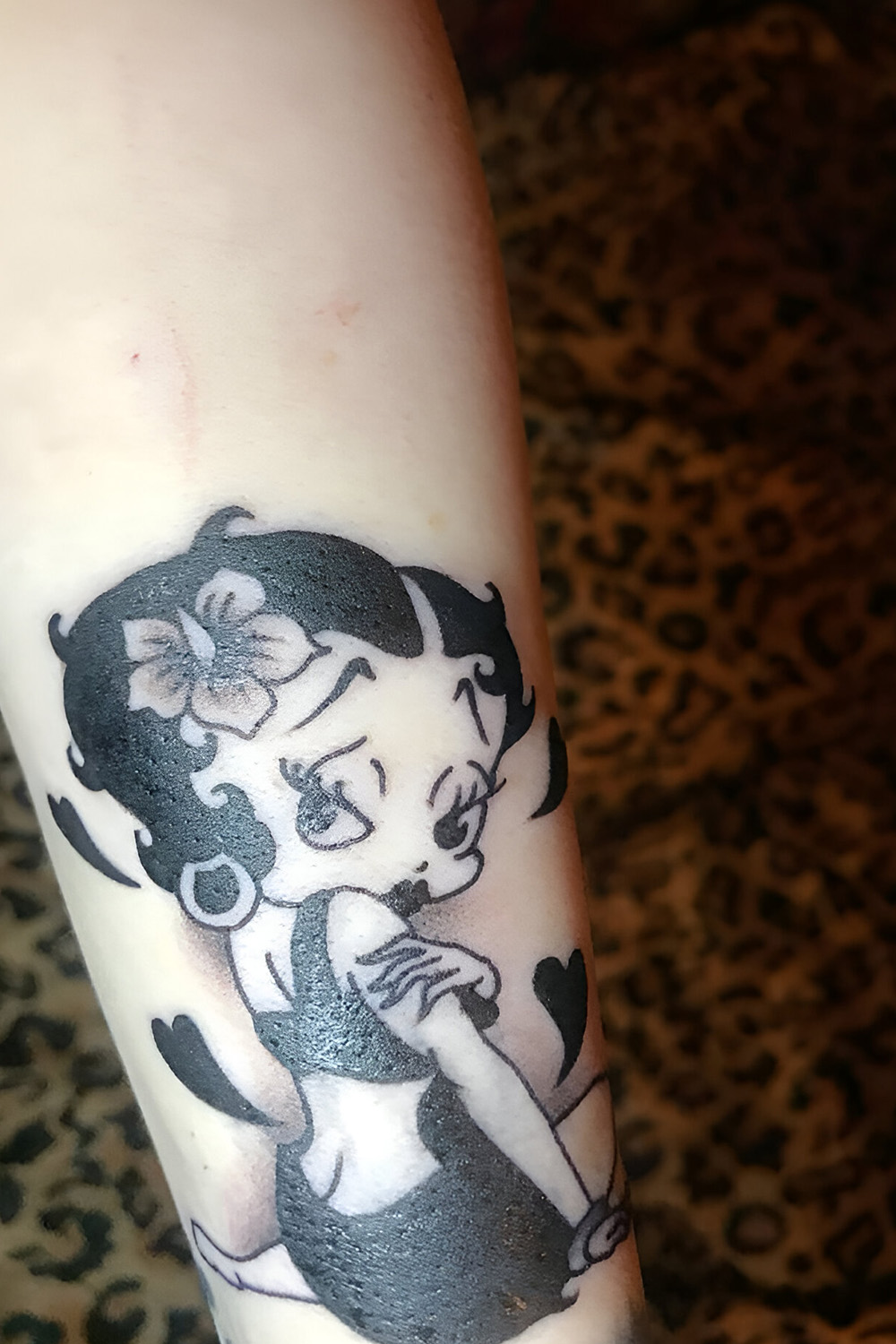 24 Iconic Betty Boop Tattoo Designs for a Touch of Vintage Class