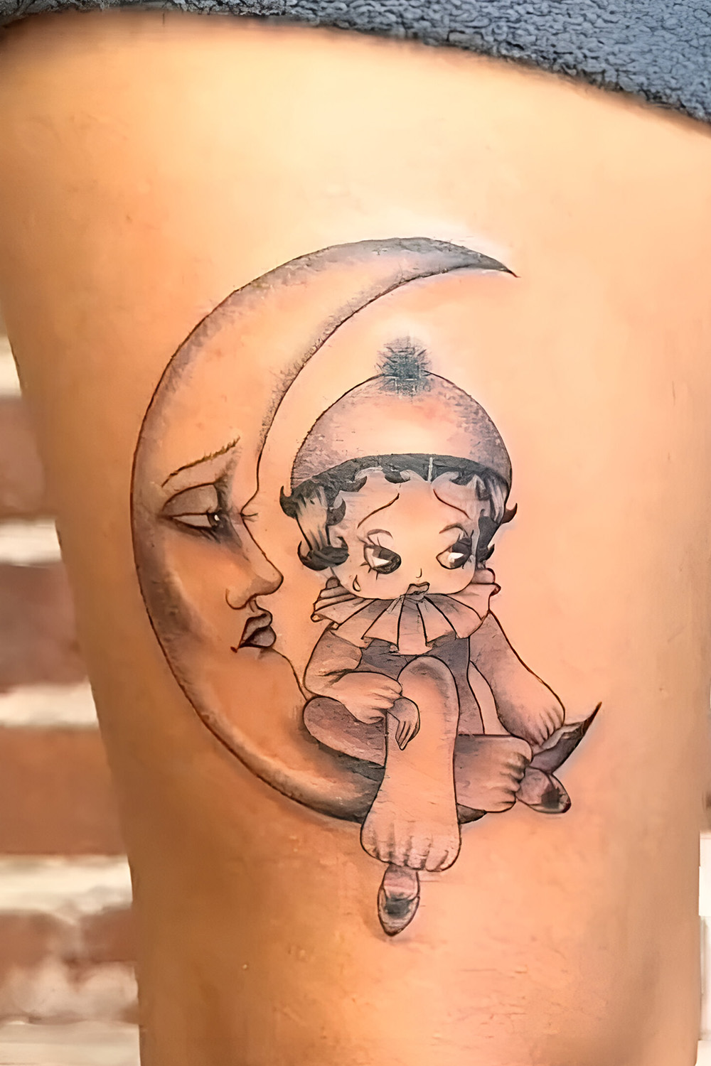 24 Iconic Betty Boop Tattoo Designs for a Touch of Vintage Class