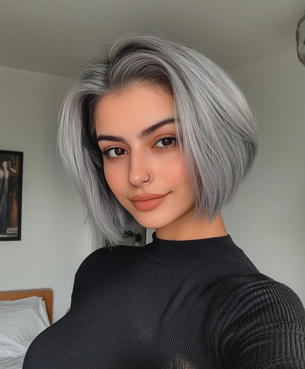 15 Gorgeous Grey Bob Hairstyles to Inspire Your Next Cut