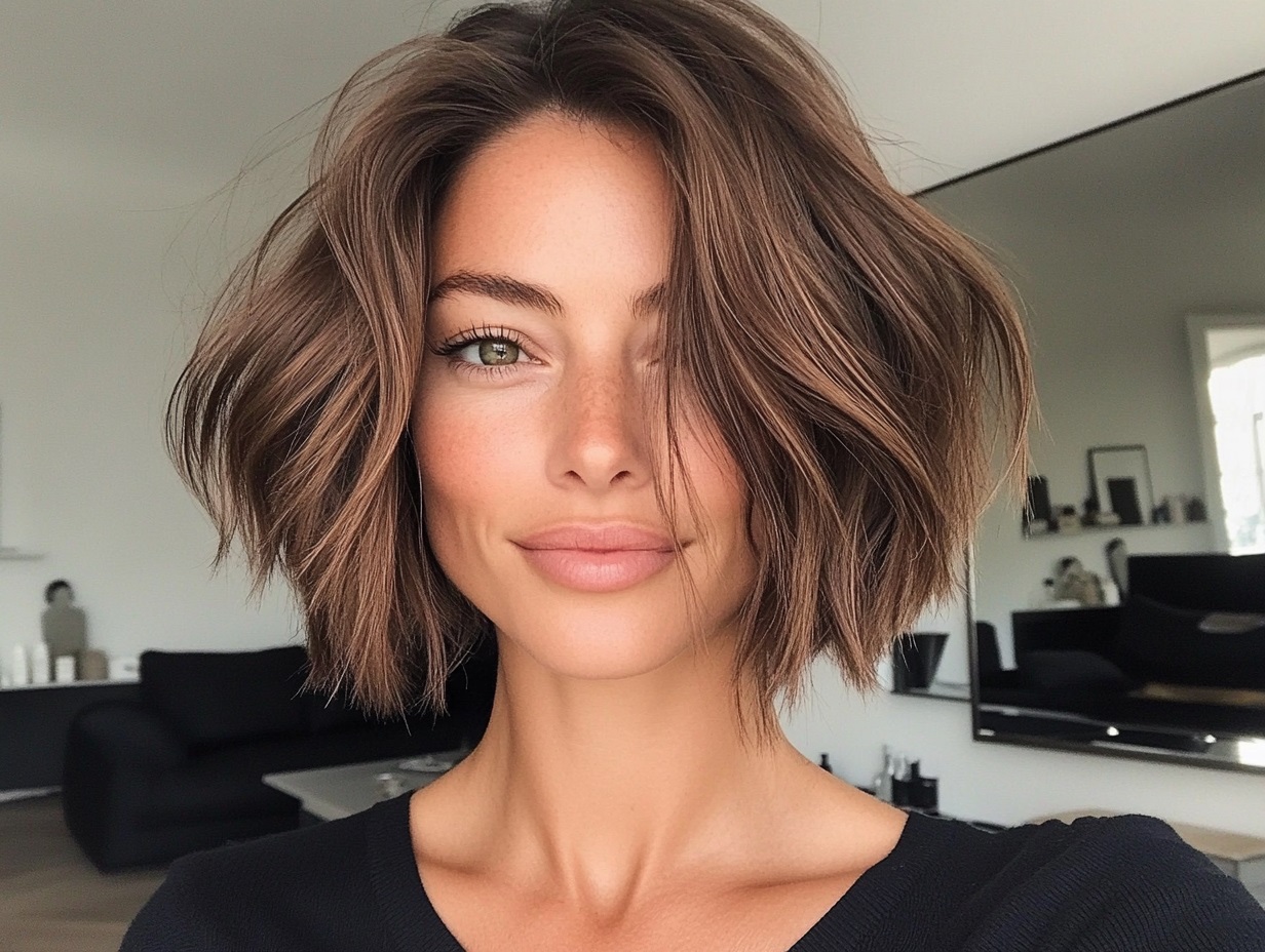Tousled Layered Bob Inspiration: Chic and Easy Styles You’ll Love