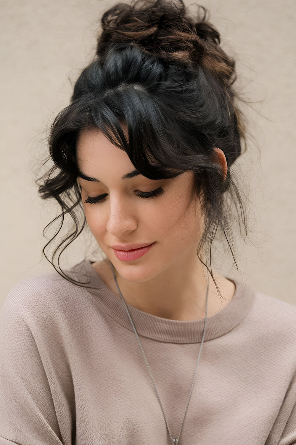 18 Curtain Bangs with Layers