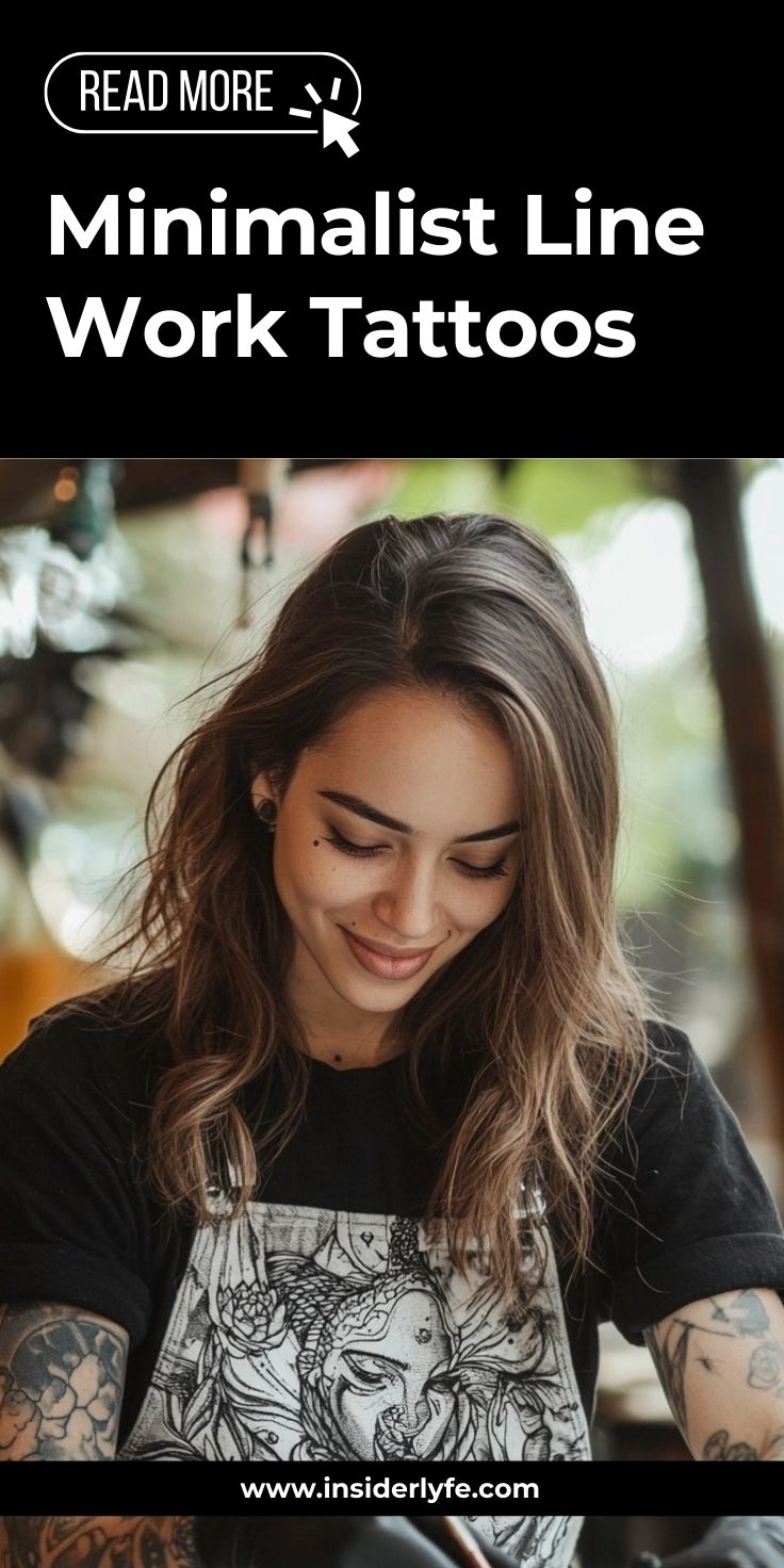 Minimalist Line Work Tattoos: Simple Yet Stylish Ink Ideas