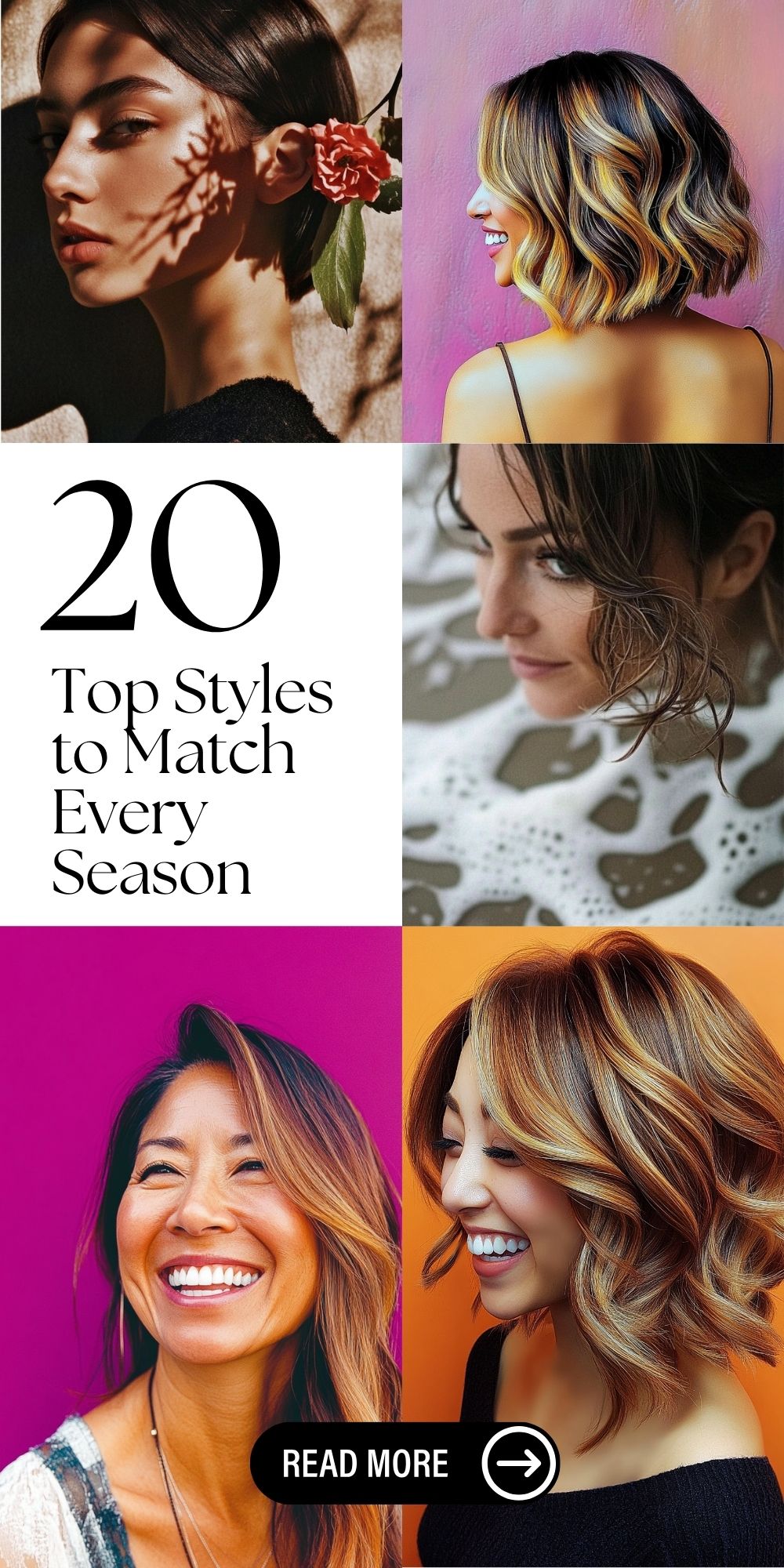 Seasonal Hair Inspo: Top 20 Styles to Match Every Season