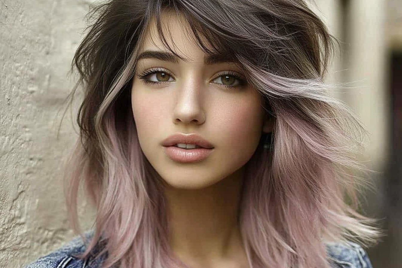 25 Long Wolf Cut Ideas for an Effortless Glam