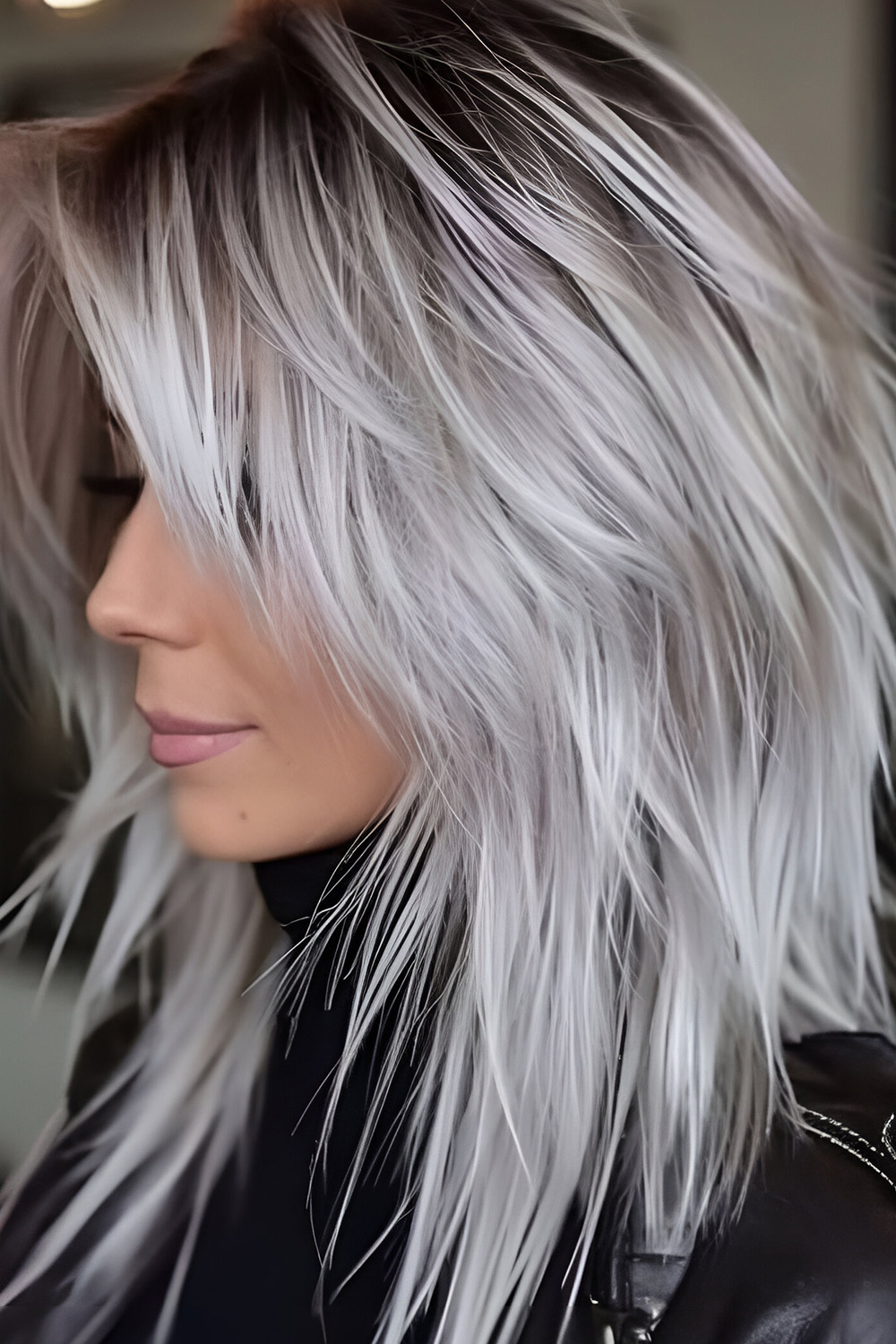 30 Unique Hair Colors That Complement Any Wolf Cut