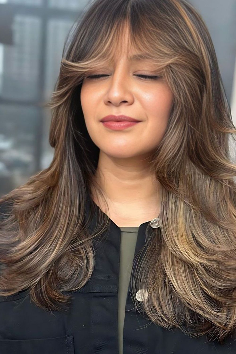 Curtain Bangs + Layers: 18 Must-Try Hair Ideas