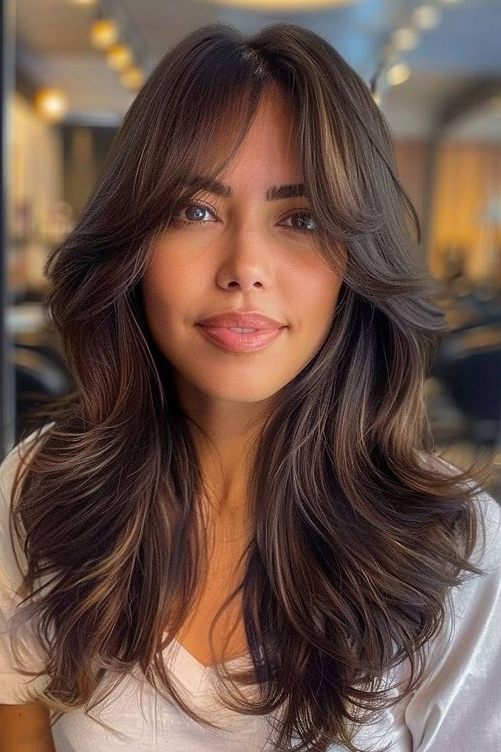 Curtain Bangs + Layers: 18 Must-Try Hair Ideas