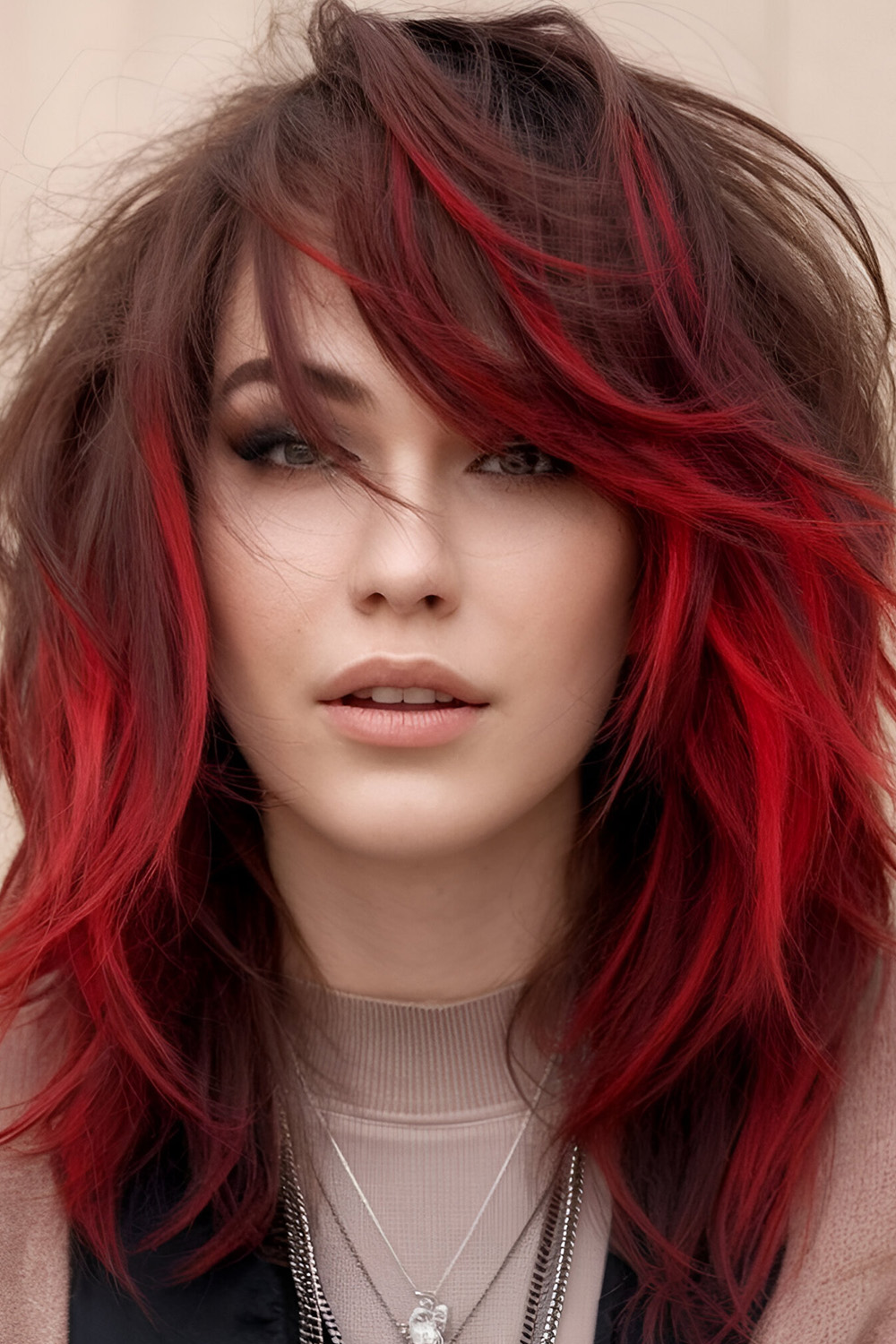 30 Unique Hair Colors That Complement Any Wolf Cut