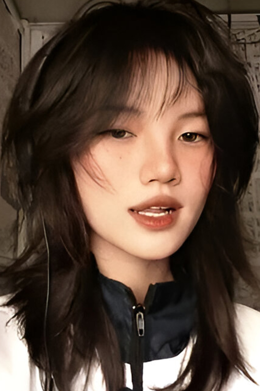 40+ Edgy Korean Wolf Cut Ideas for Medium Hair