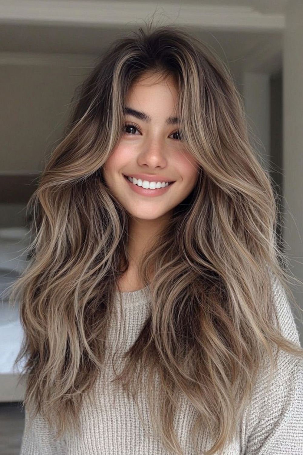 25 Long Wolf Cut Ideas for an Effortless Glam