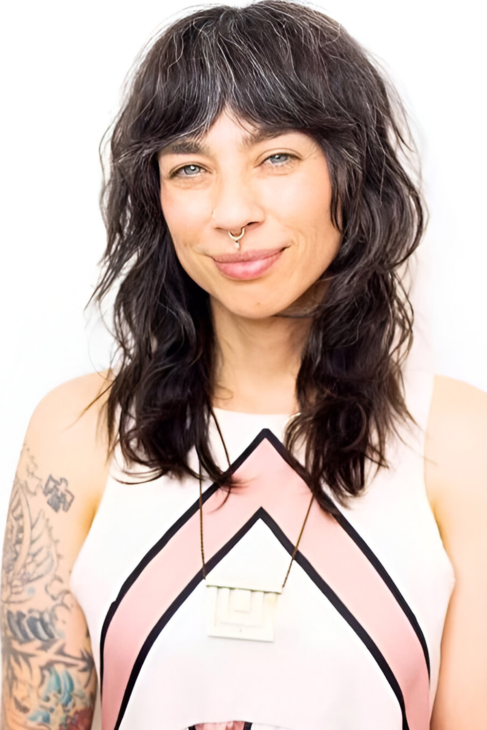 40+ Wolf Cut with Bangs Designs That Scream Chic