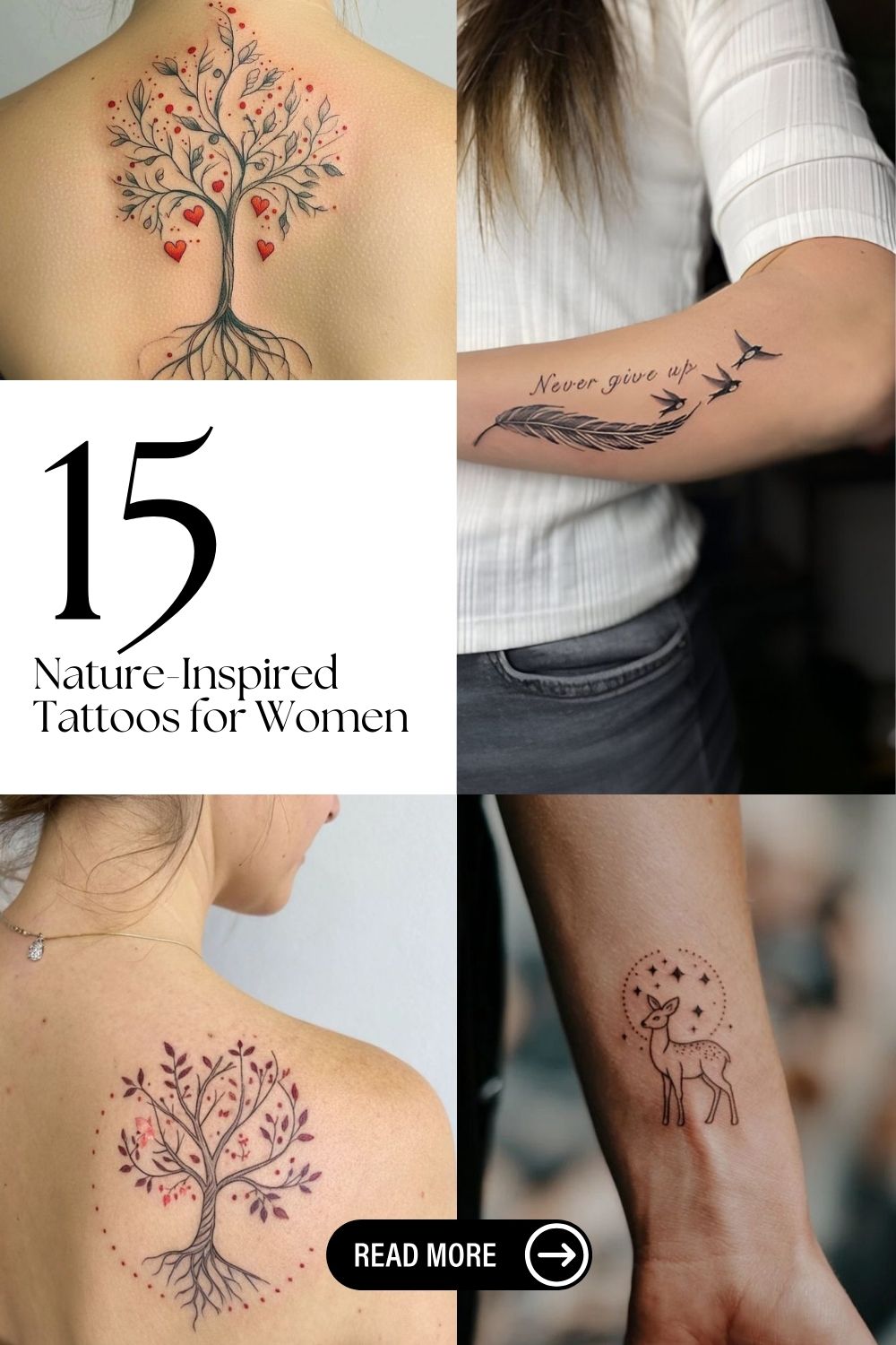 15 Best Nature-Inspired Tattoos for Women
