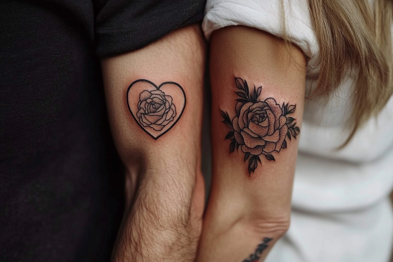 19 Romantic Valentine's Tattoo Ideas for Couples