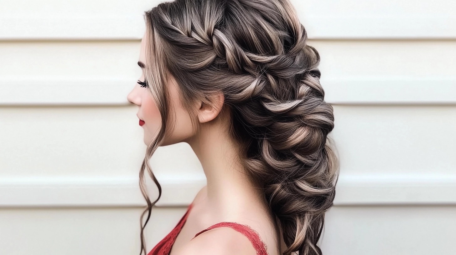 20 Stunning Prom Hairstyles for Wearing Your Hair Down