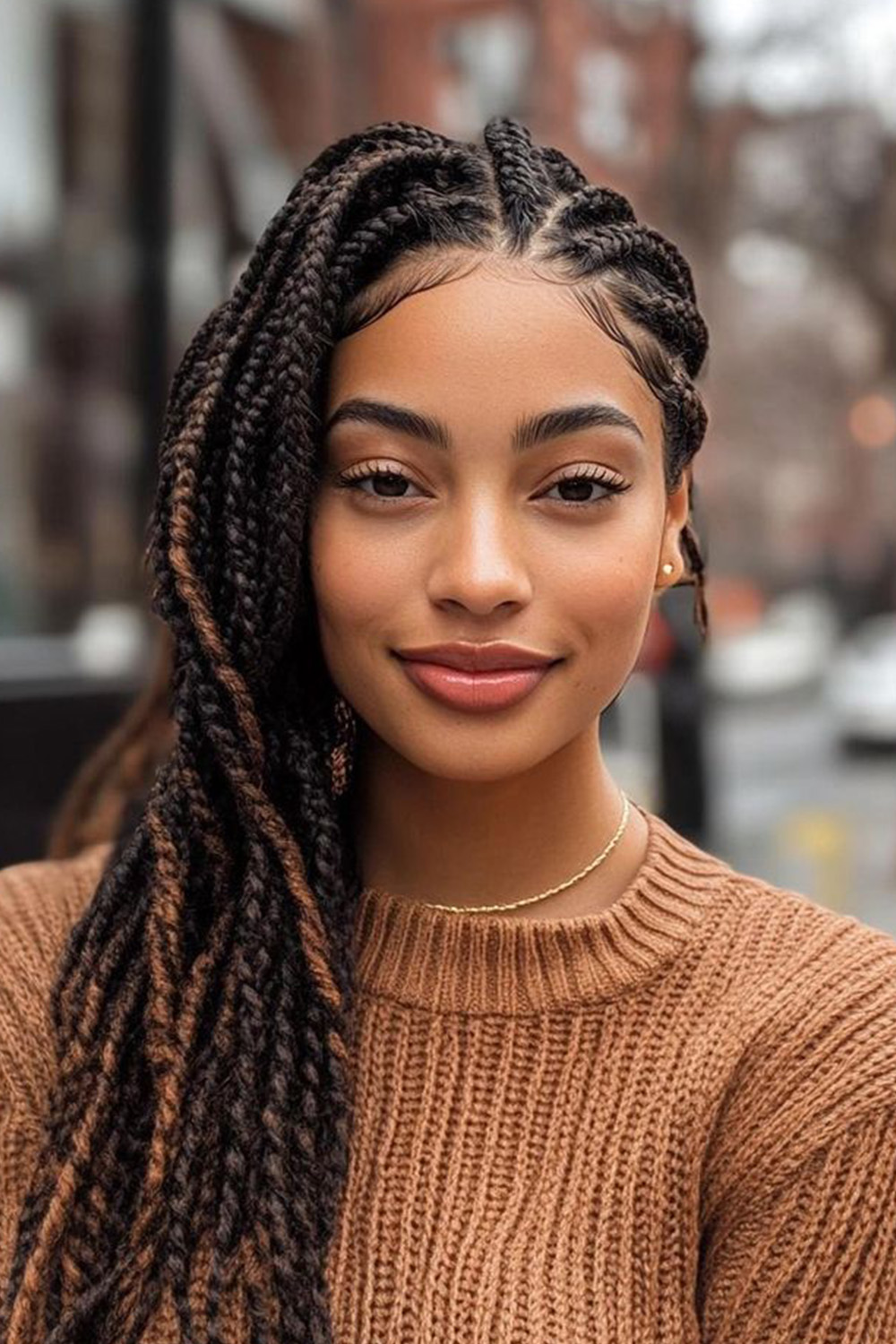 25 Big Twist Braids Hairstyle for 2025 - Insiderlyfe