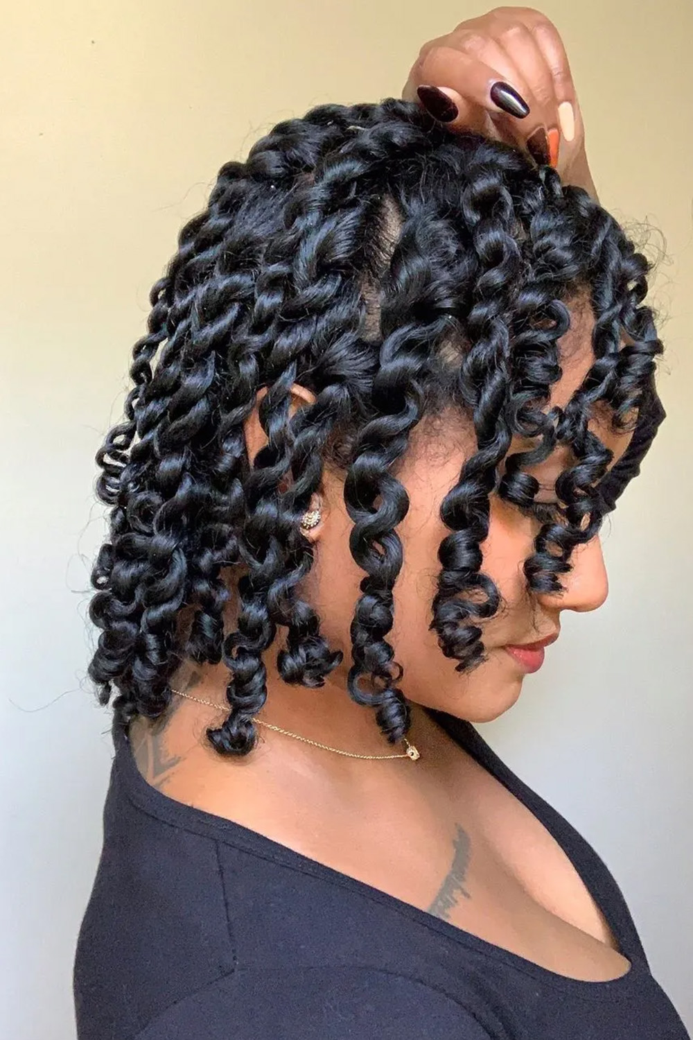 25 Big Twist Braids Hairstyle for 2025 - Insiderlyfe