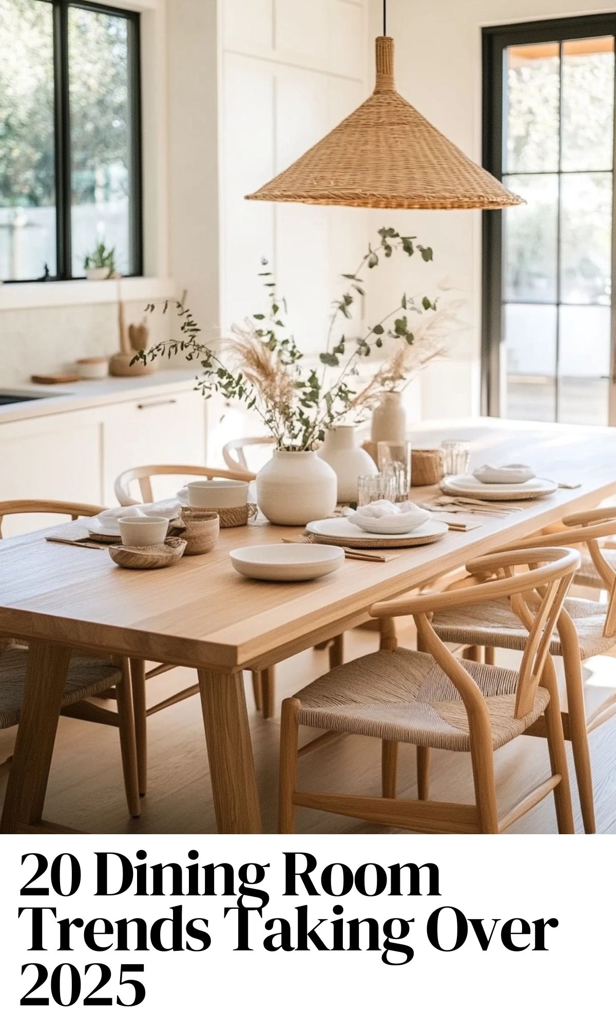 Modern & Chic: 20 Dining Room Trends Taking Over 2025 - Insiderlyfe