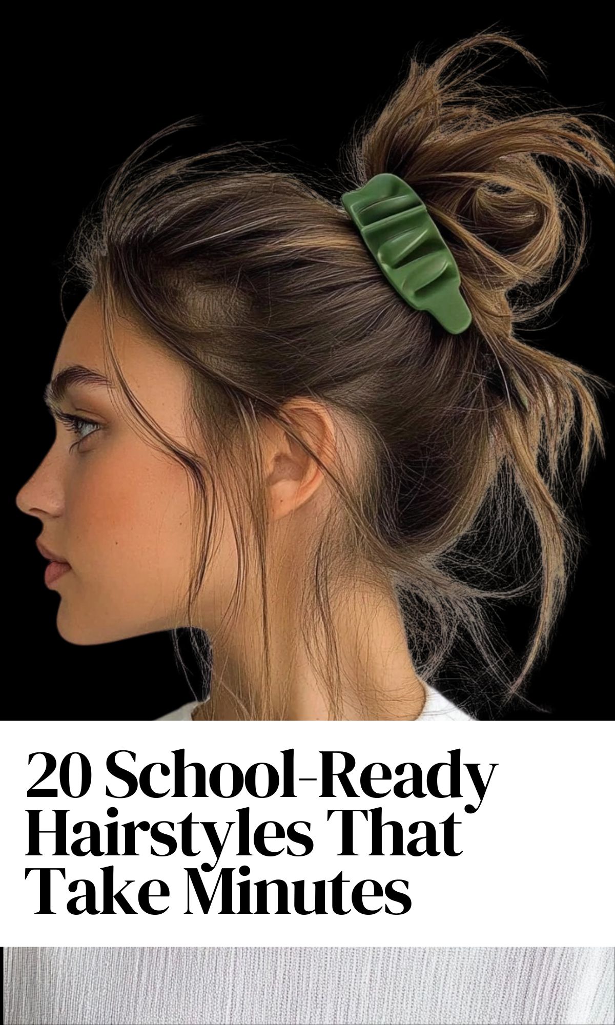 20 School-Ready Hairstyles That Take Minutes - Insiderlyfe