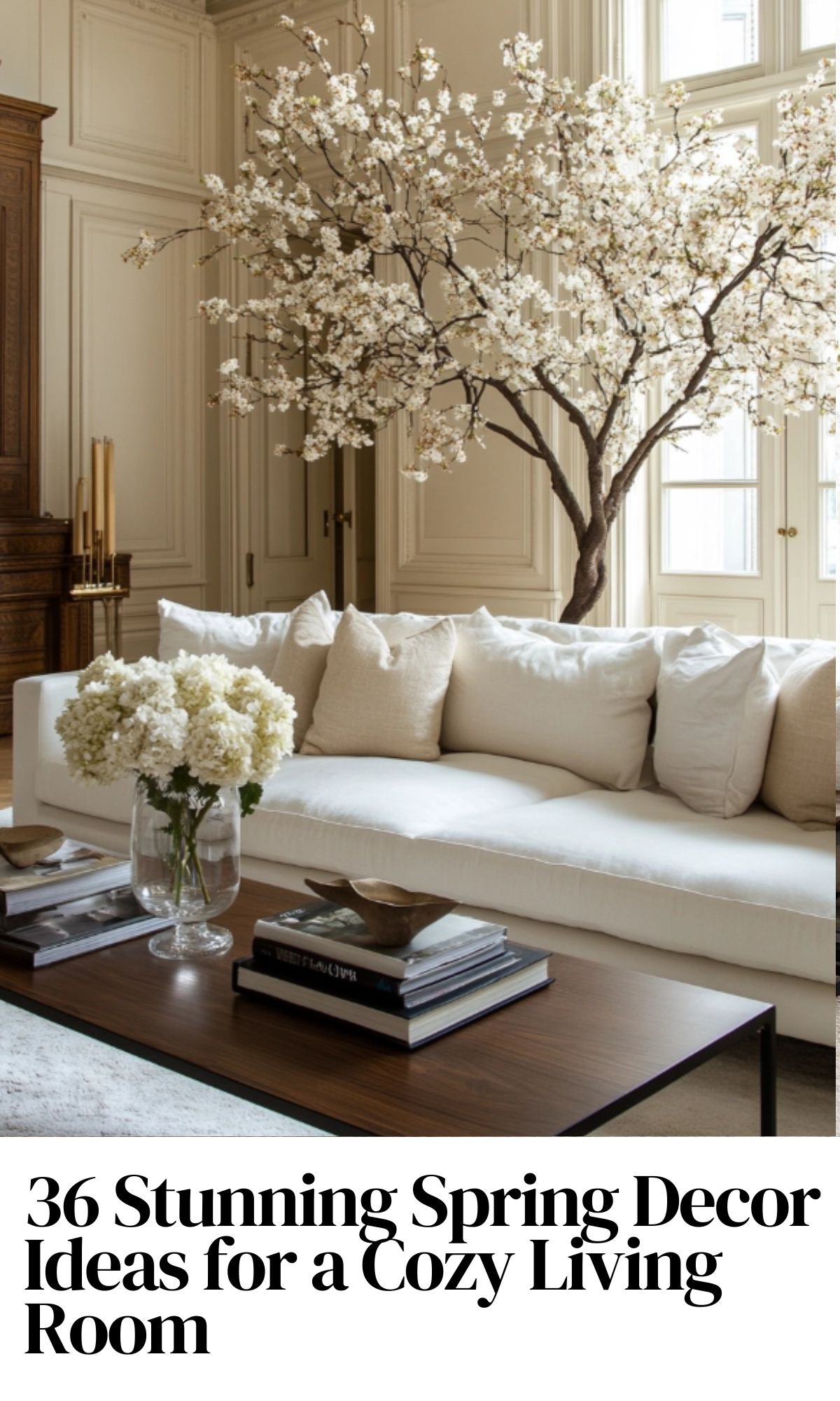 36 Stunning Spring Decor Ideas for a Cozy Living Room - Insiderlyfe
