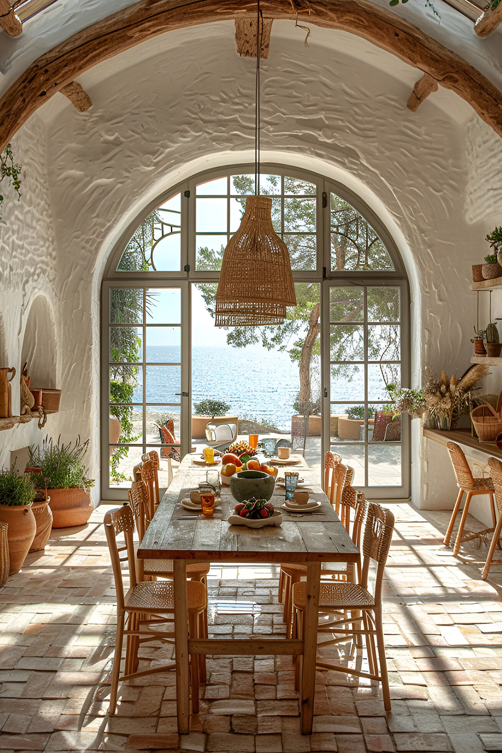 30 Breathtaking Mediterranean Dining Rooms to Swoon Over - Insiderlyfe