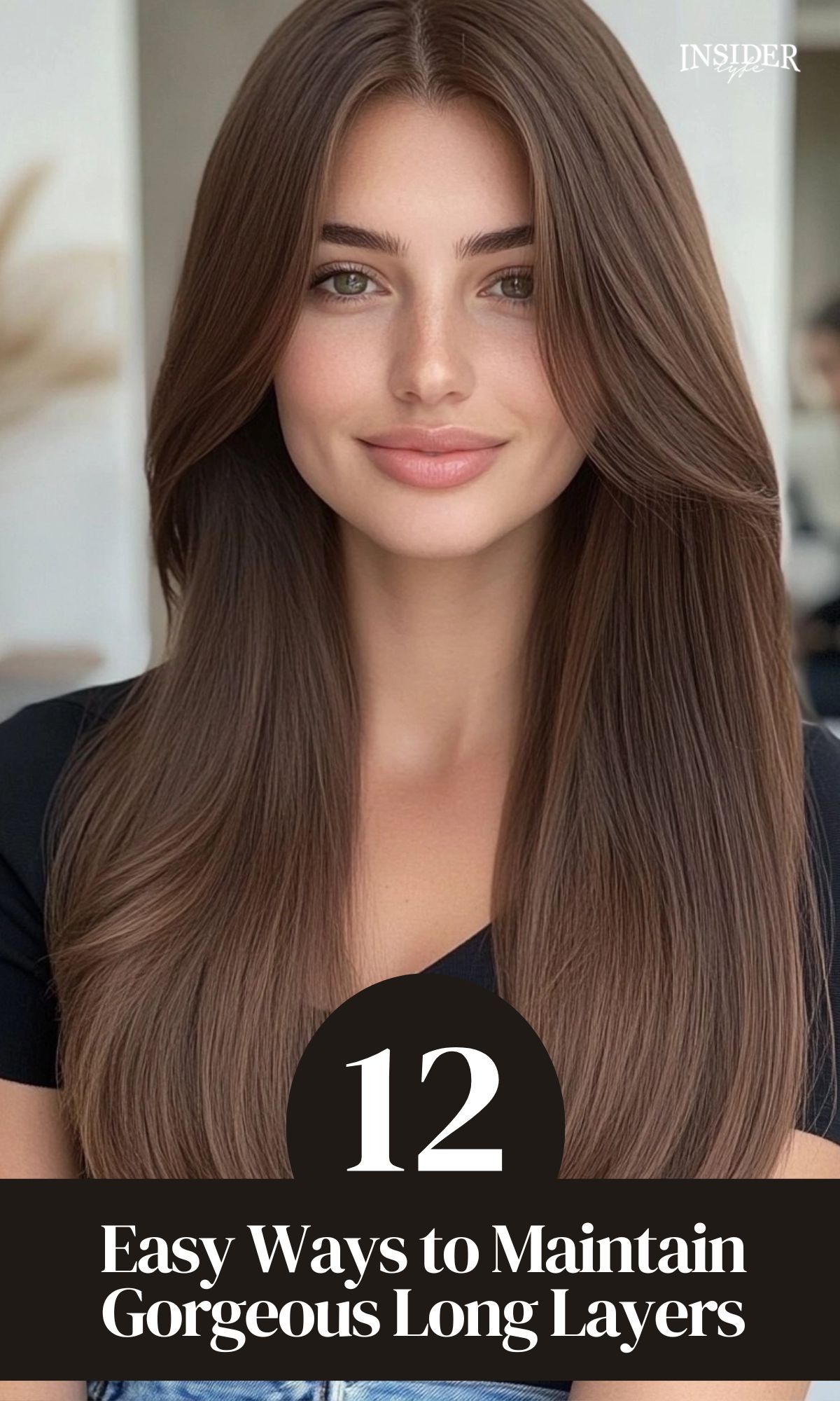 12 Easy Ways to Maintain Gorgeous Long Layers with Curtain Bangs at ...