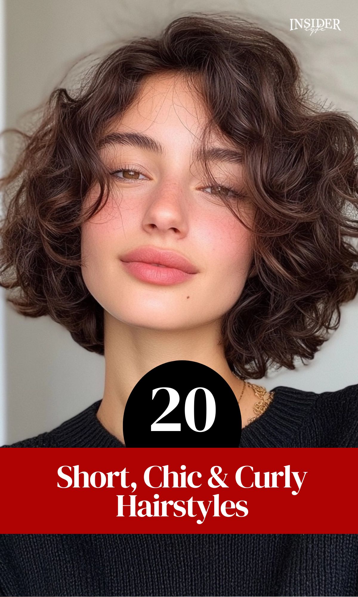 Short, Chic & Curly: 20 Bob Hairstyles - Insiderlyfe