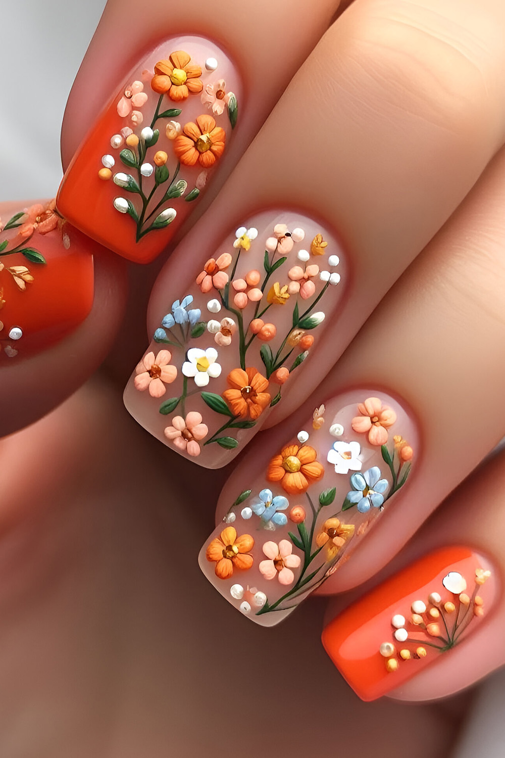 30 Easy & Elegant Nail Designs for Springtime - Insiderlyfe