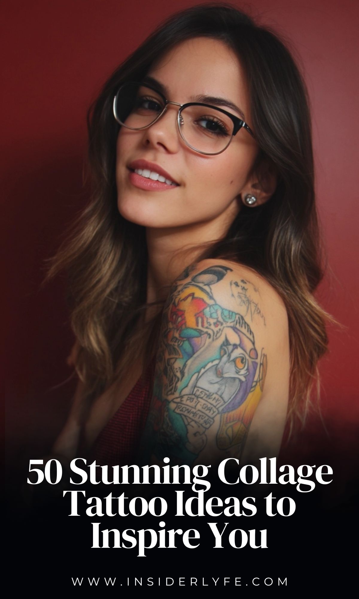 50 Stunning Collage Tattoo Ideas 2025 - Insiderlyfe