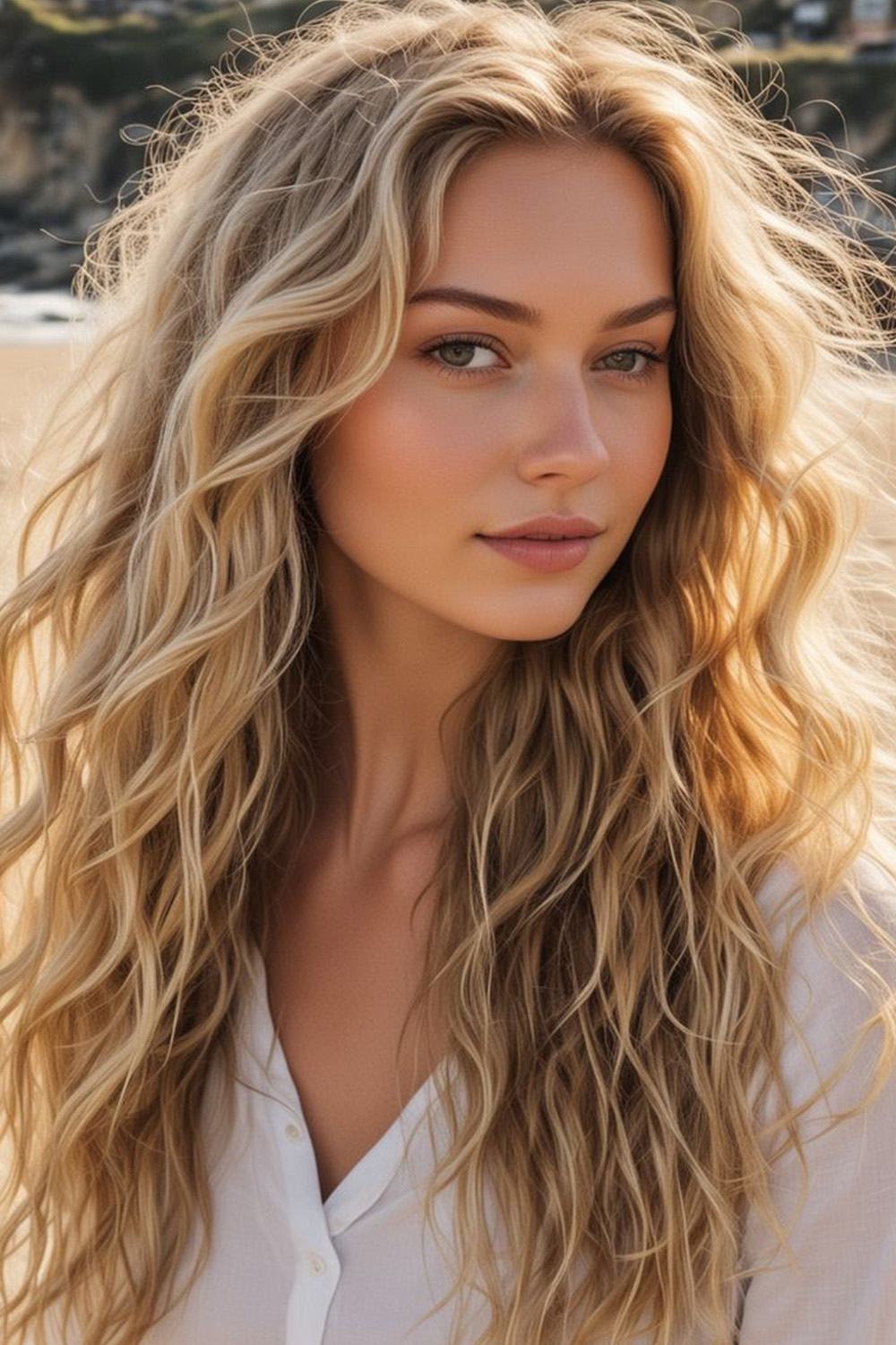 20+ Beach Waves Hair Inspo That Looks Effortless - Insiderlyfe