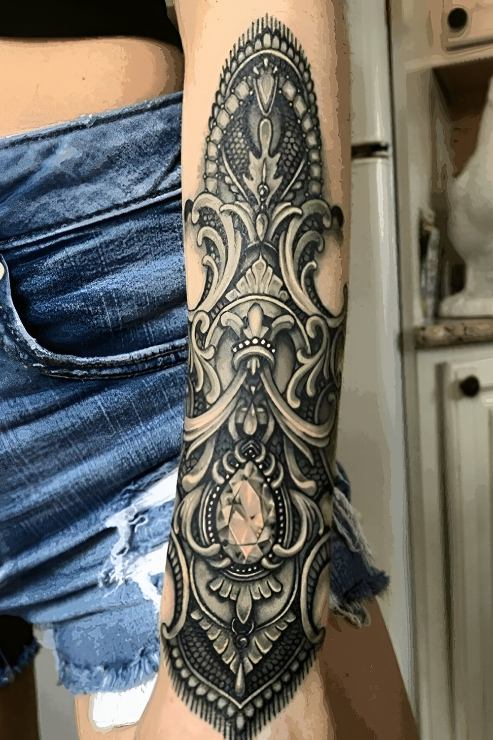 Graceful Lines, Powerful Meaning: 35 Filigree Tattoos - Insiderlyfe