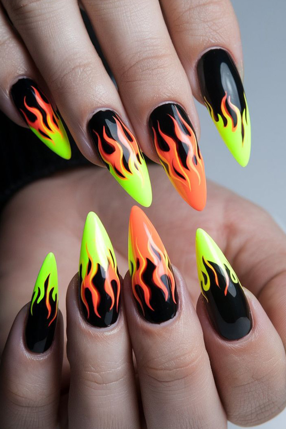 Neon Dreams: 35 Nail Designs That Pop - Insiderlyfe