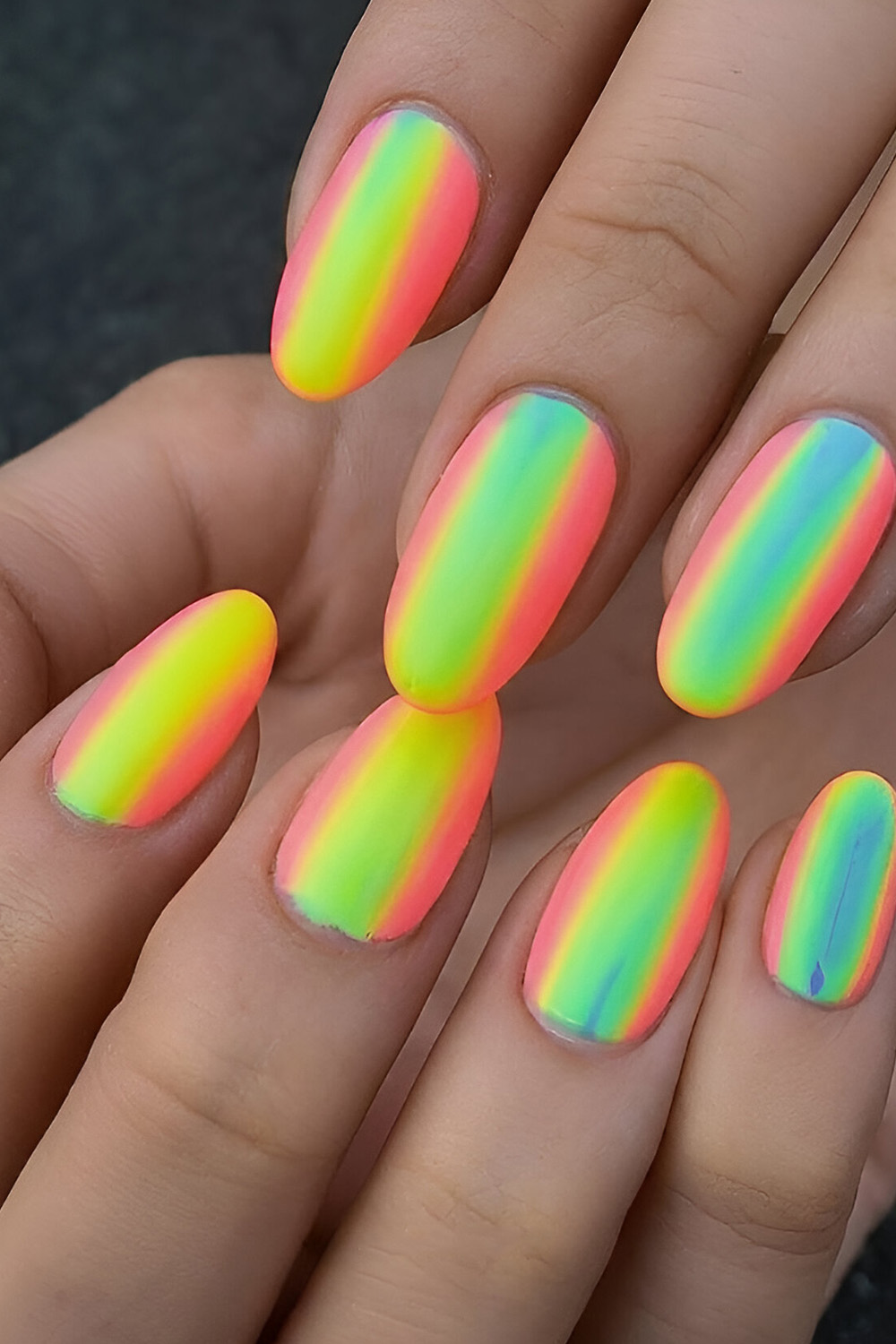 30+ Bright Neon Nail Ideas That Scream Summer - Insiderlyfe
