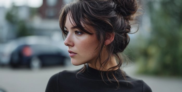 12+ Messy Buns Photos That Are Cute, Quick and Always On Point ...
