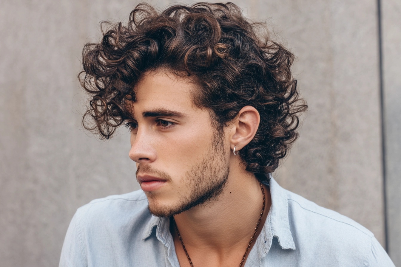 20 Curly Hair Styles for Guys That Will Trend in Summer 2025 - Insiderlyfe