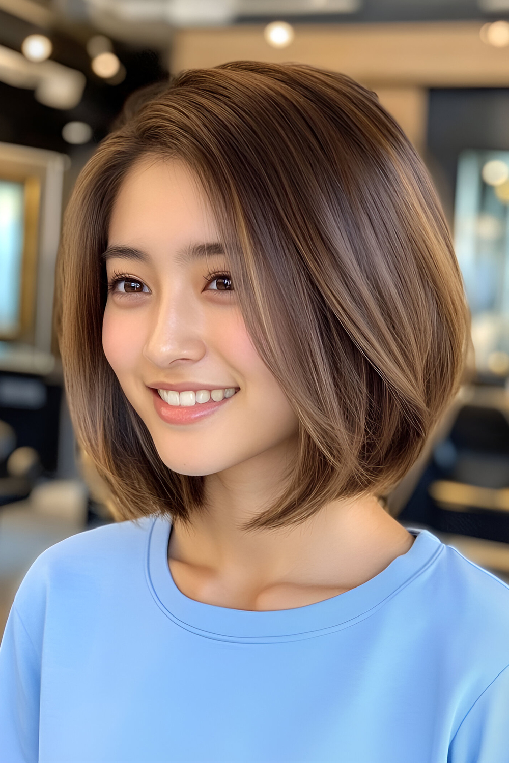 25 Best Bob Cuts That Slim and Define Round Faces - Insiderlyfe