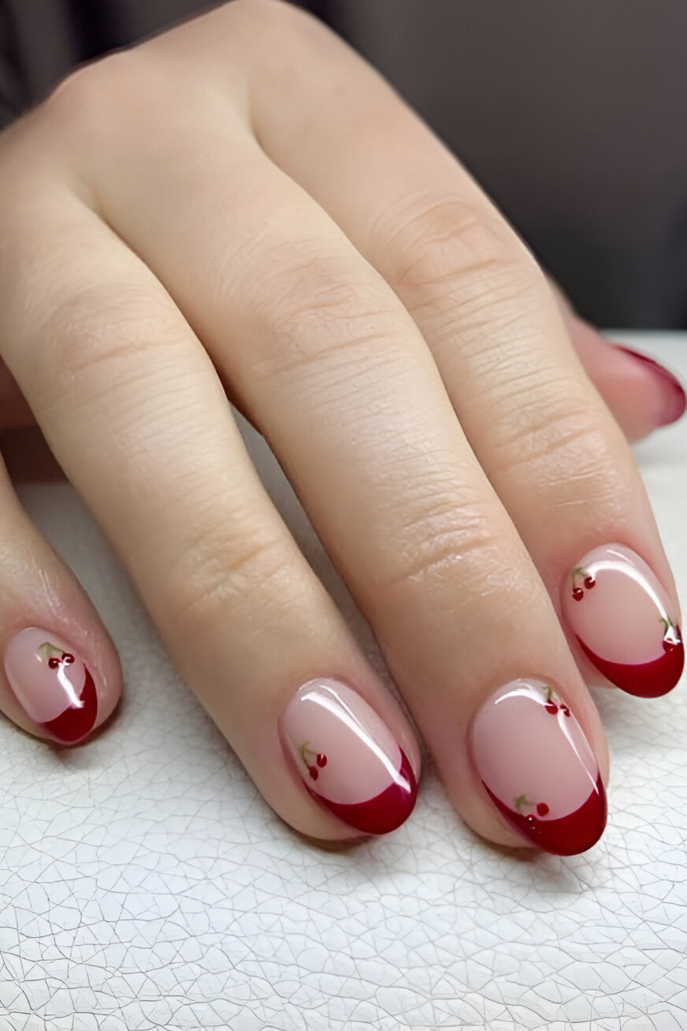 15+ Rich Cherry Nail Styles to Try This Season - Insiderlyfe