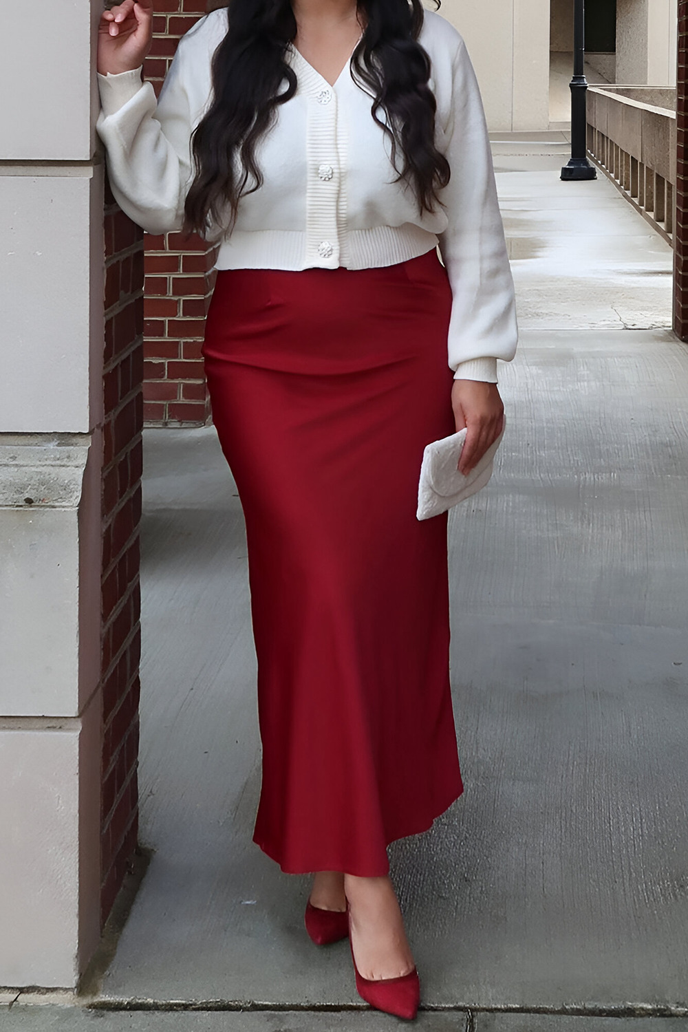 19+ Dark Cherry Red Outfits That Make Confidence Look Effortless ...