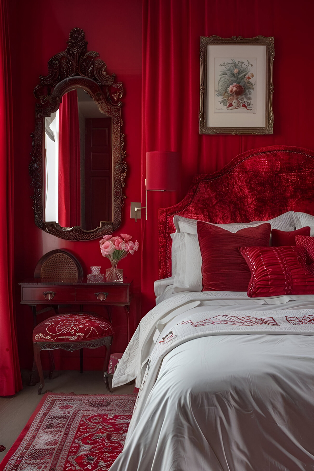 Sweet, Bold & Retro: 20+ Cherry Bedroom Ideas You Can’t Miss - Insiderlyfe