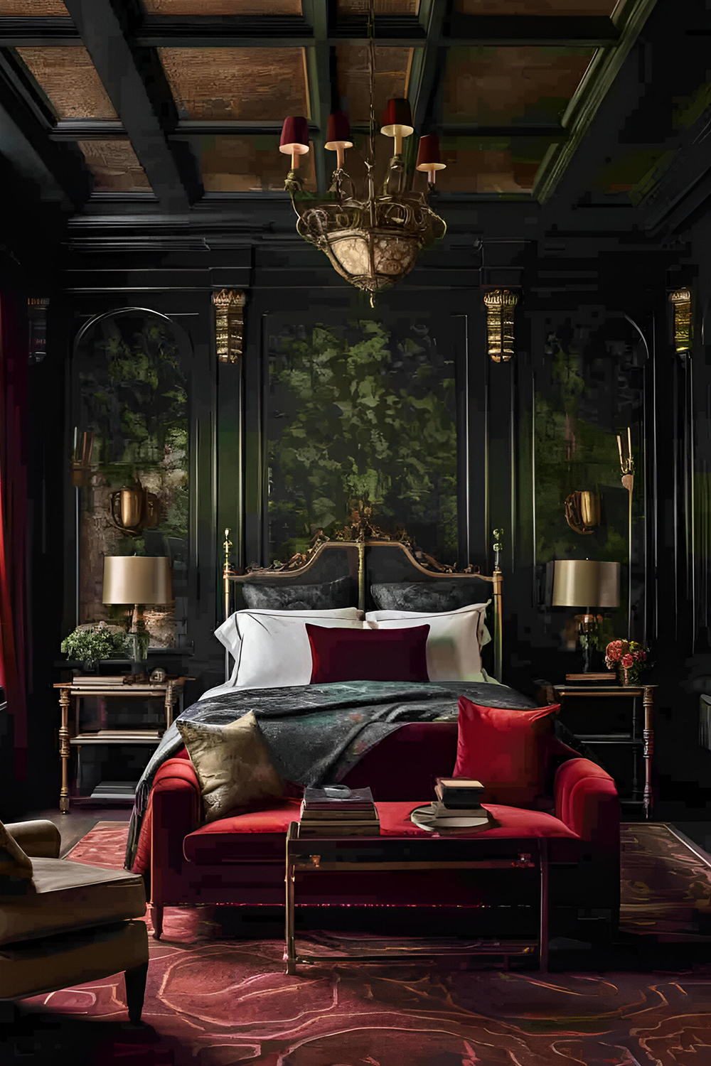 25+ Dark Academia Bedroom Ideas for Timeless Vibes - Insiderlyfe