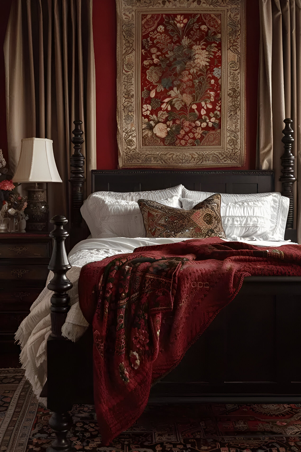 25+ Dark Academia Bedroom Ideas for Timeless Vibes - Insiderlyfe