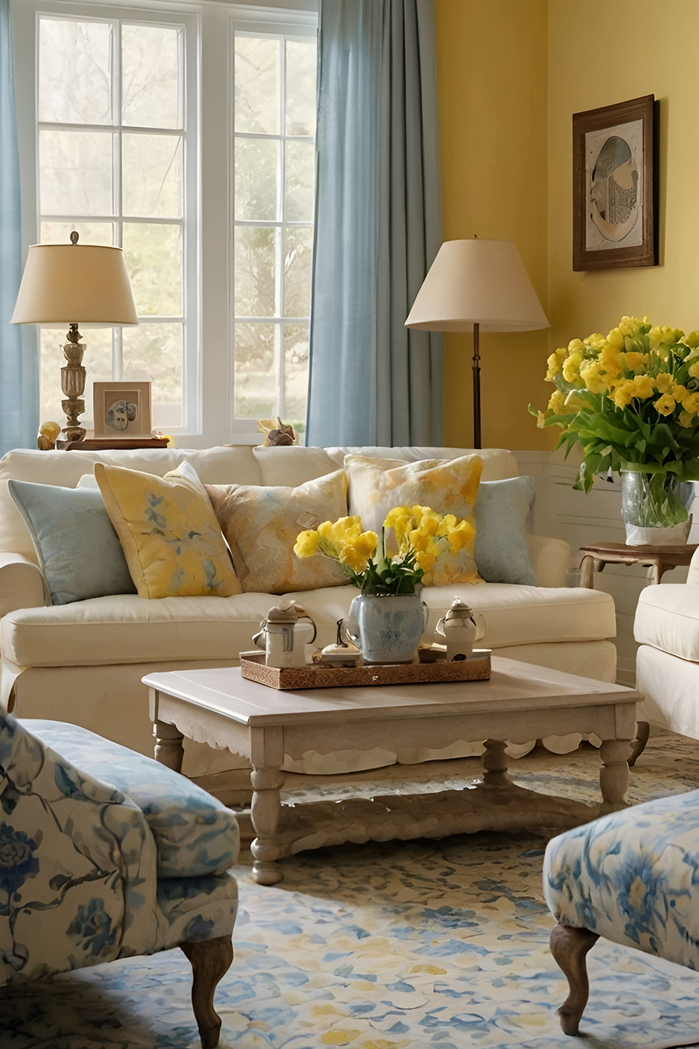 Cozy Meets Bold 20 Yellow Living Room Inspirations - Insiderlyfe