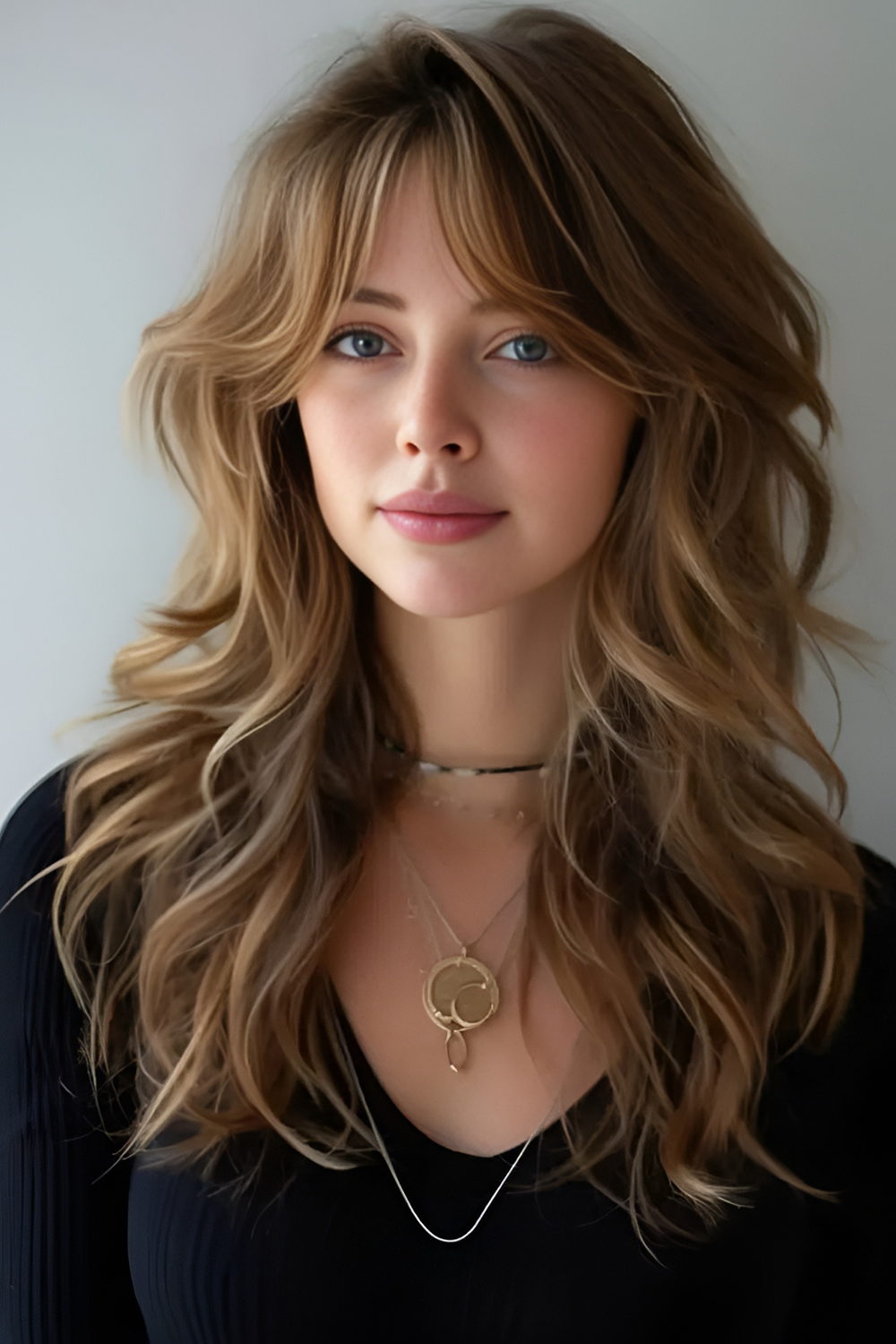 35 Modern Curtain Bangs Looks for Every Face Shape - Insiderlyfe