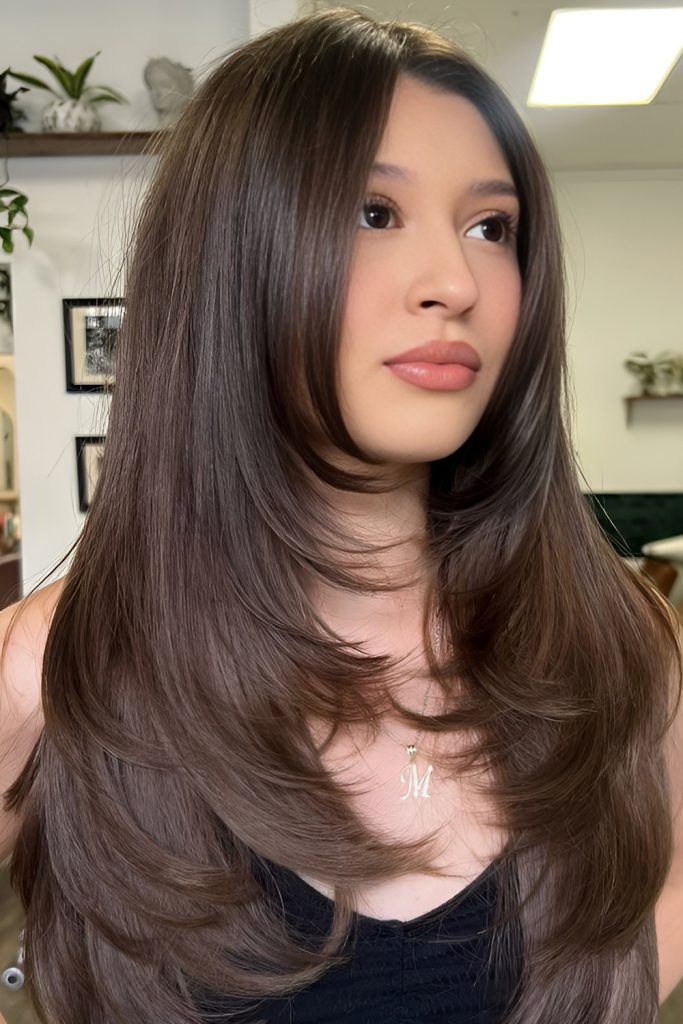 10 Gorgeous Long Layers with Face Framing Pieces to Try This Season ...