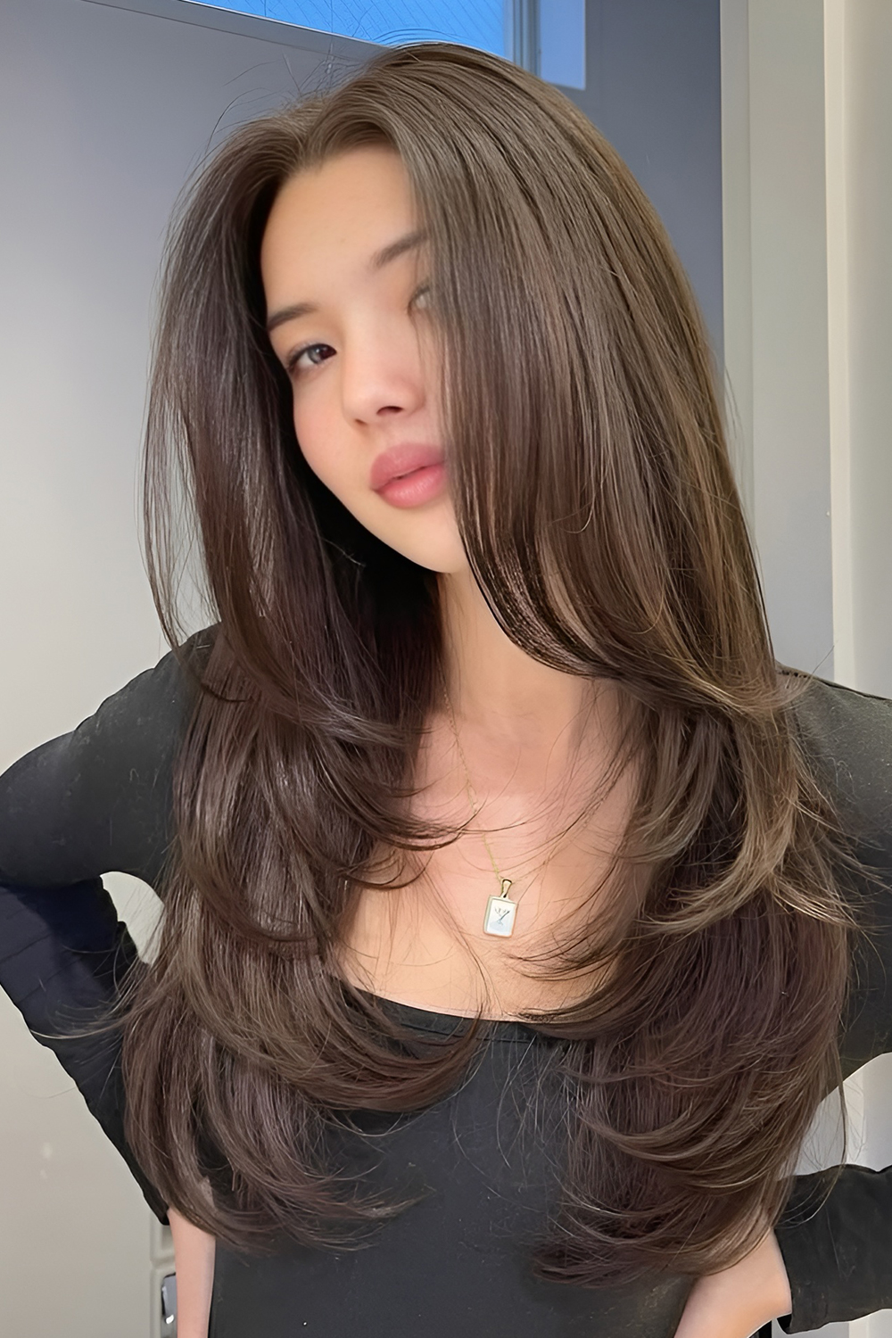 10 Gorgeous Long Layers with Face Framing Pieces to Try This Season ...