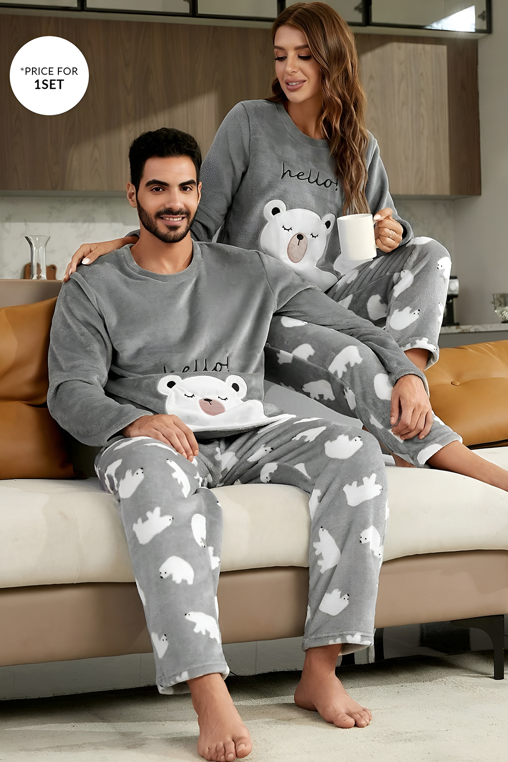 14 Romantic & Fun Matching Christmas PJs for Couples - Insiderlyfe