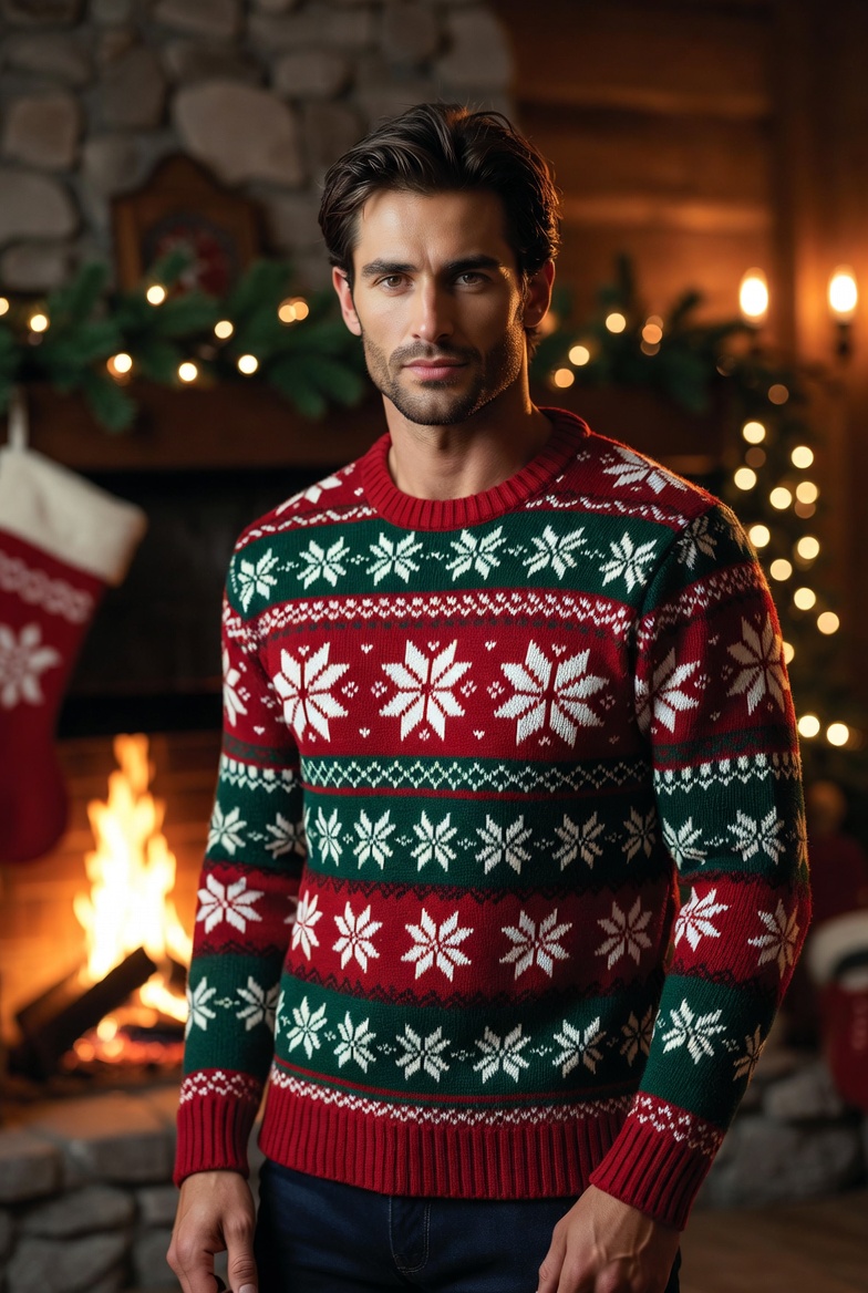 Stylish 10 Christmas Sweater Outfit for Men - Insiderlyfe